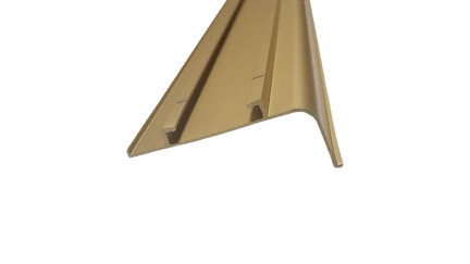 Profil Gola tip L finisaj Aluminiu/ Alb/ Negru/ Auriu Mat 4m