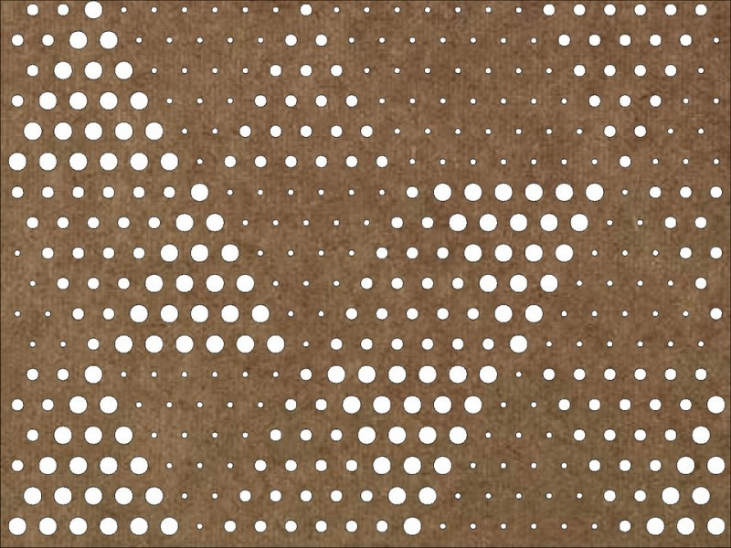 Panou perforat din HDF model FISH