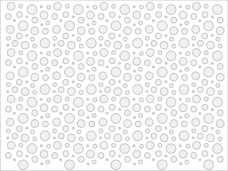 Panou perforat din HDF model SODA