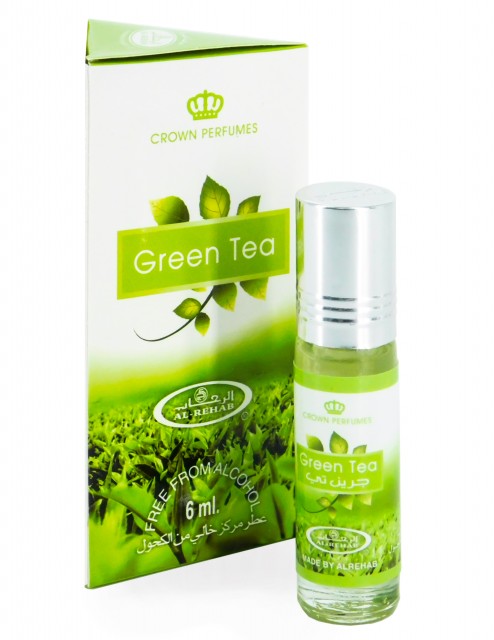 Al Rehab Green Tea 6ml - Esenta de Parfum