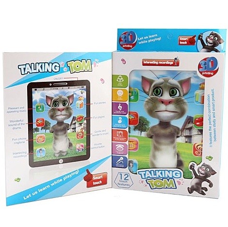 Talking Tom interaktivni tablet za decu na engleskom jeziku