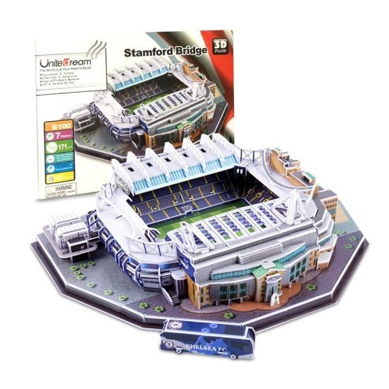 Stamford Bridge 3D Puzzle stadion FK Chelsea