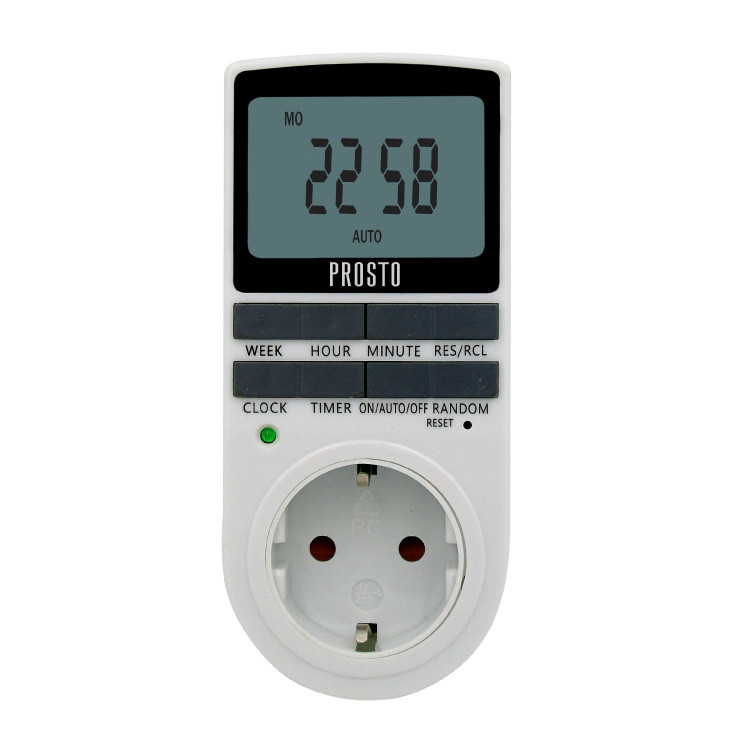 Vremenski prekidač TAJMER Digitalni 3680W Prosto TM02D