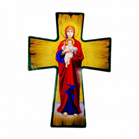 Cruce cu Icoana Maicii Domnului cu Pruncul