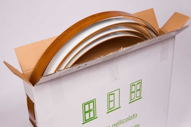 Coprifili in barre per infissi PVC larghezza 60 mm, 77 colori