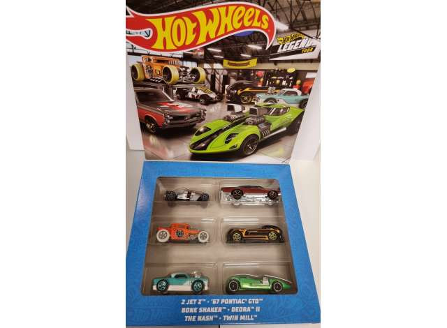 1:64 Hot Wheels Legends Themed 6 Pack