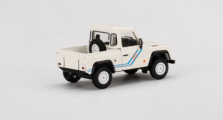 1:64 Land Rover Defender 90 Pickup White