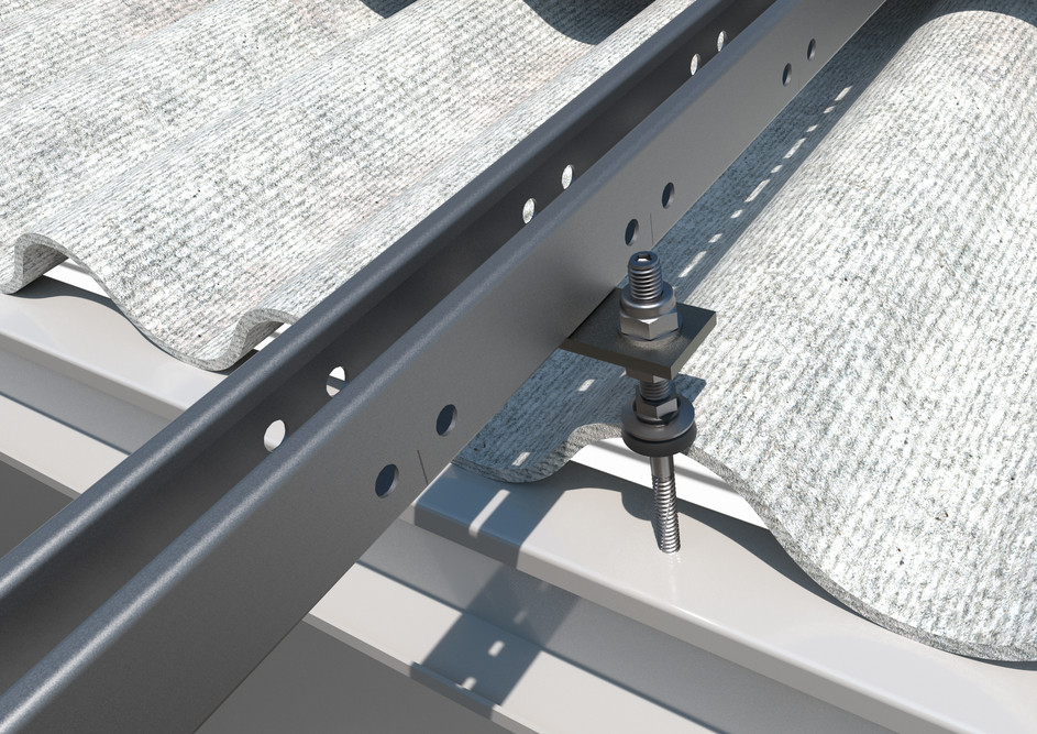 3 Sina montaj perforata MS 41 x 20 x 1,5 x 2000 mm otel zincat