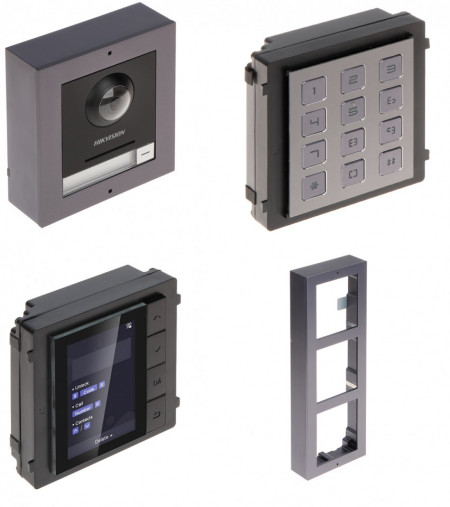 Post exterior HikVision 3 module aparent DS-KD8003-IME1/Surface+DS-KD ... Post exterior HikVision 3 module aparent DS-KD8003-IME1/Surface+DS-KD ...
