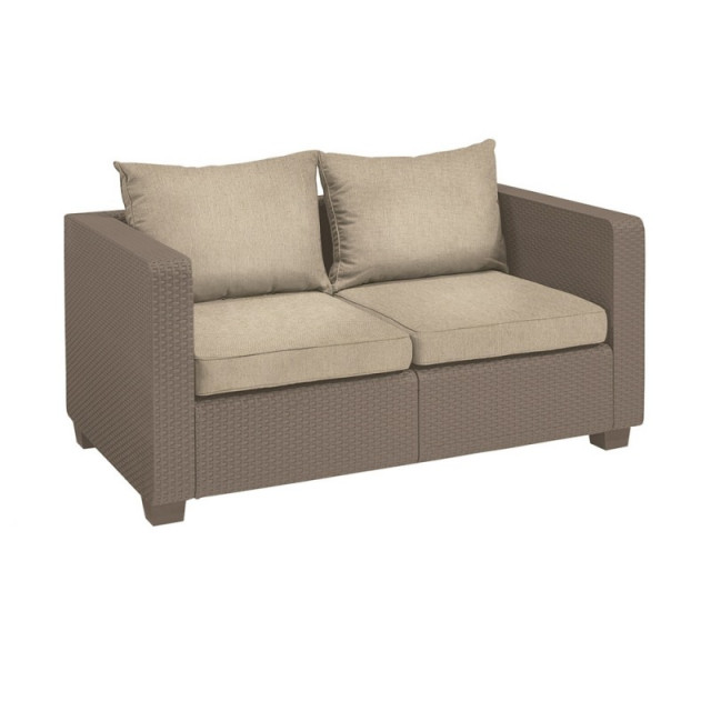 Canapea cu 2 locuri cappuccino Keter Salta