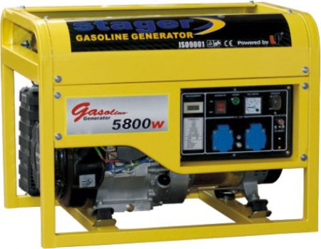 Generator benzina monofazat Stager GG 7500 E+B