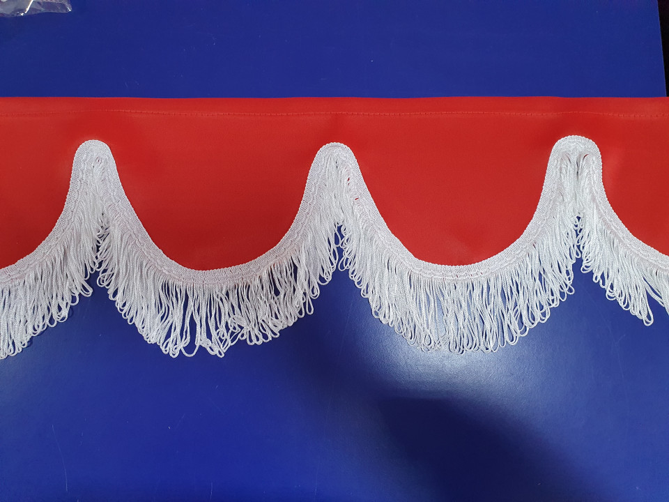 Set perdele camion cu franjuri