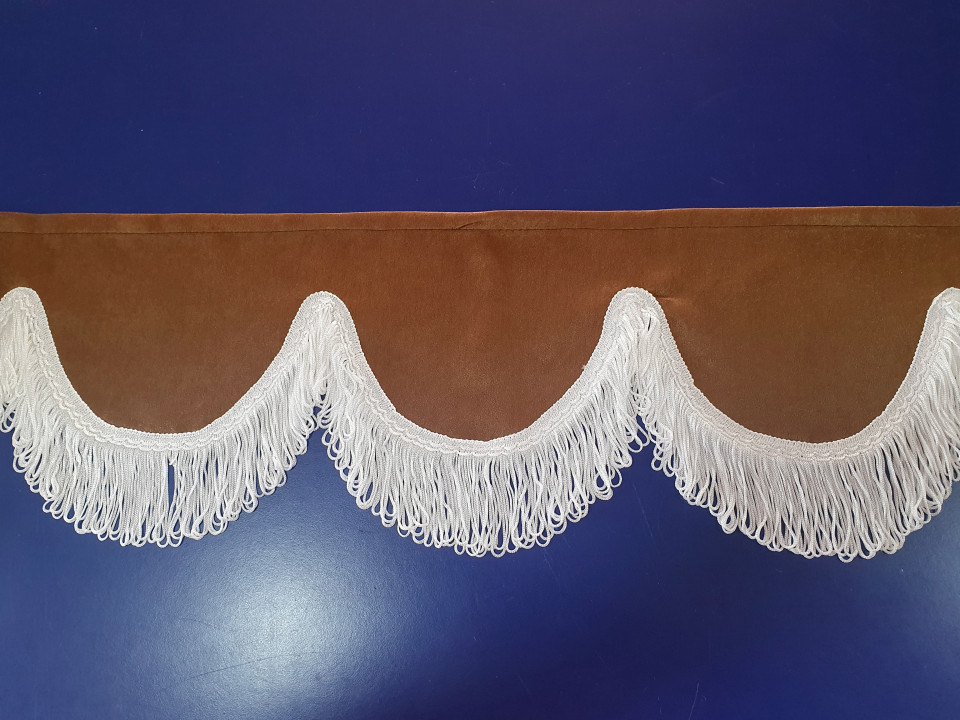 Set perdele camion cu franjuri