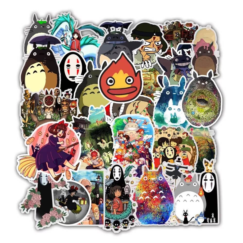 Ghibli Studio Stickers (50pcs)