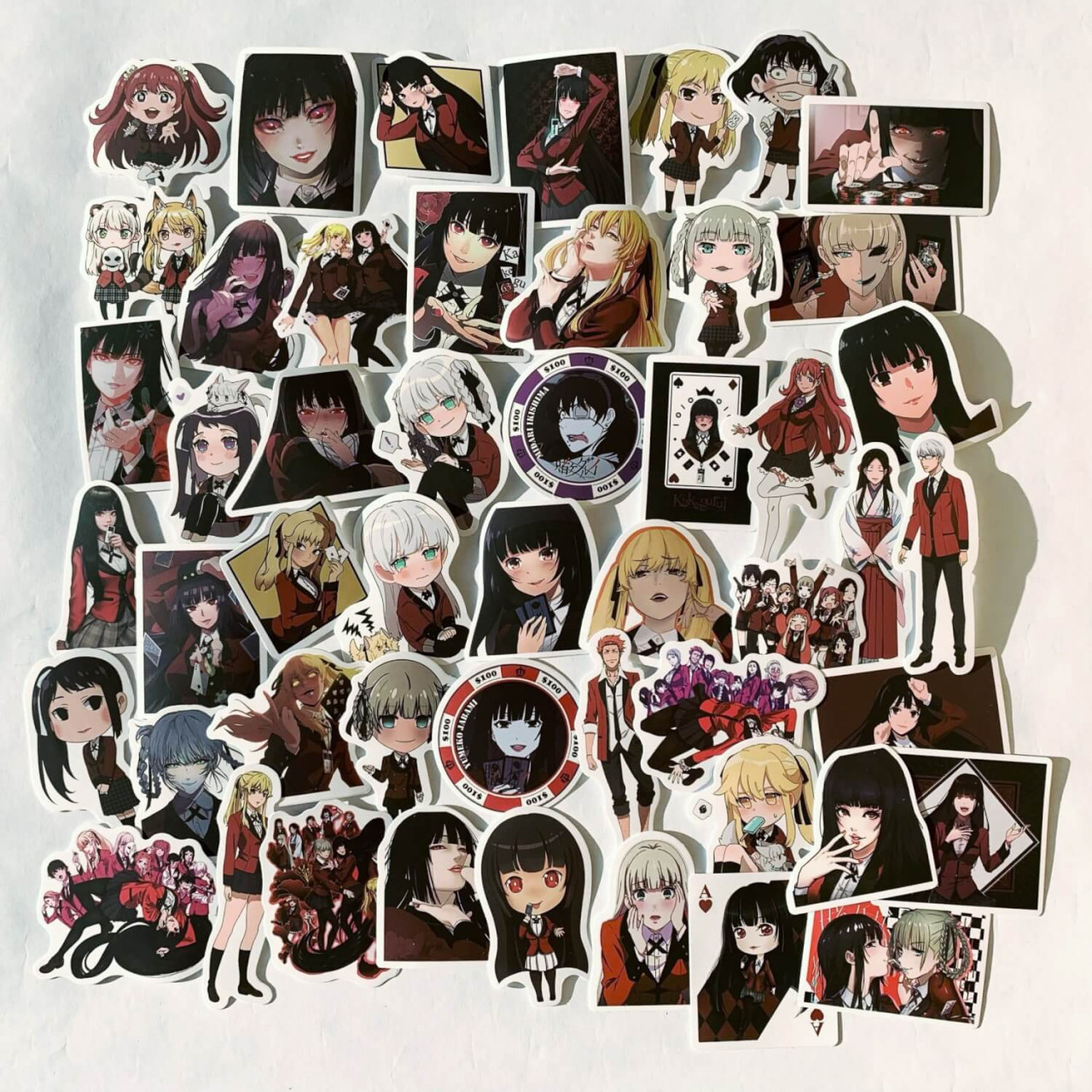 Kakegurui Stickers (50pcs)