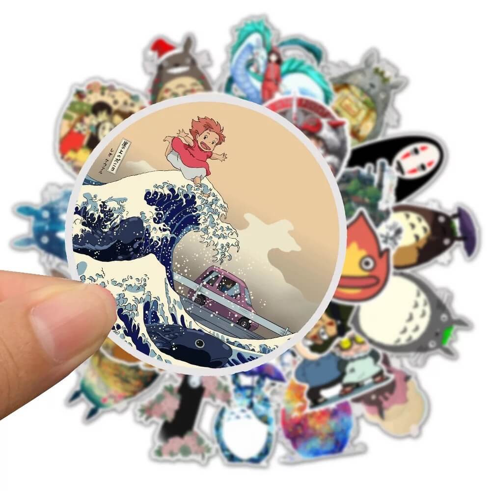Ghibli Studio Stickers (50pcs)
