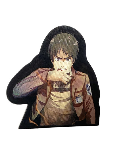 Eren Yeager 3D Sticker (Attack On Titan)