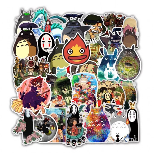 Ghibli Studio Stickers (50pcs)