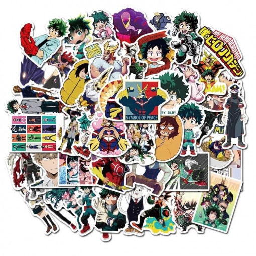 My Hero Academia Stickers (50pcs)