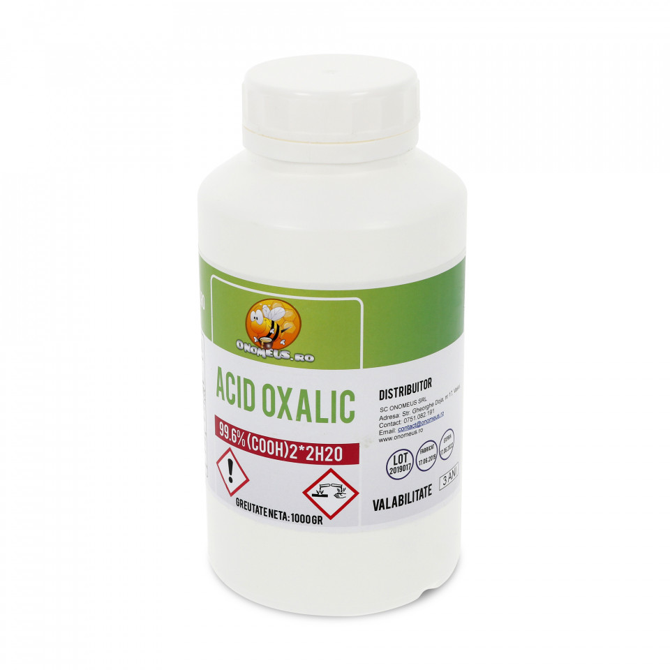 Acid Oxalic Pudra 99.6% 1kg - tratatment antivarooa albine