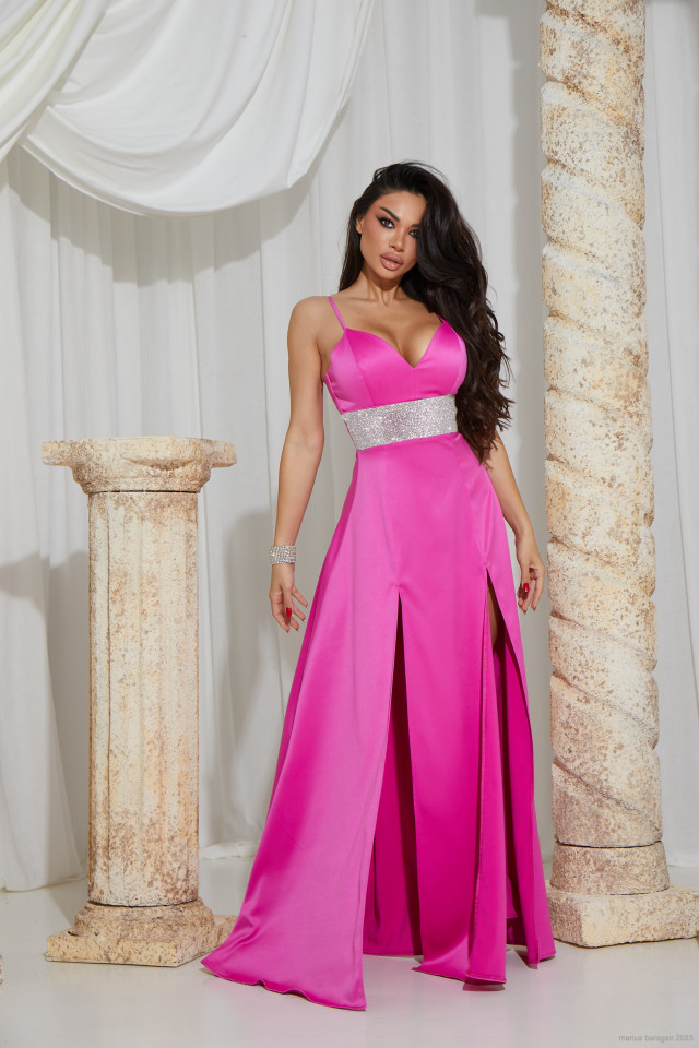 Rochie Mexton Eleganta Roz