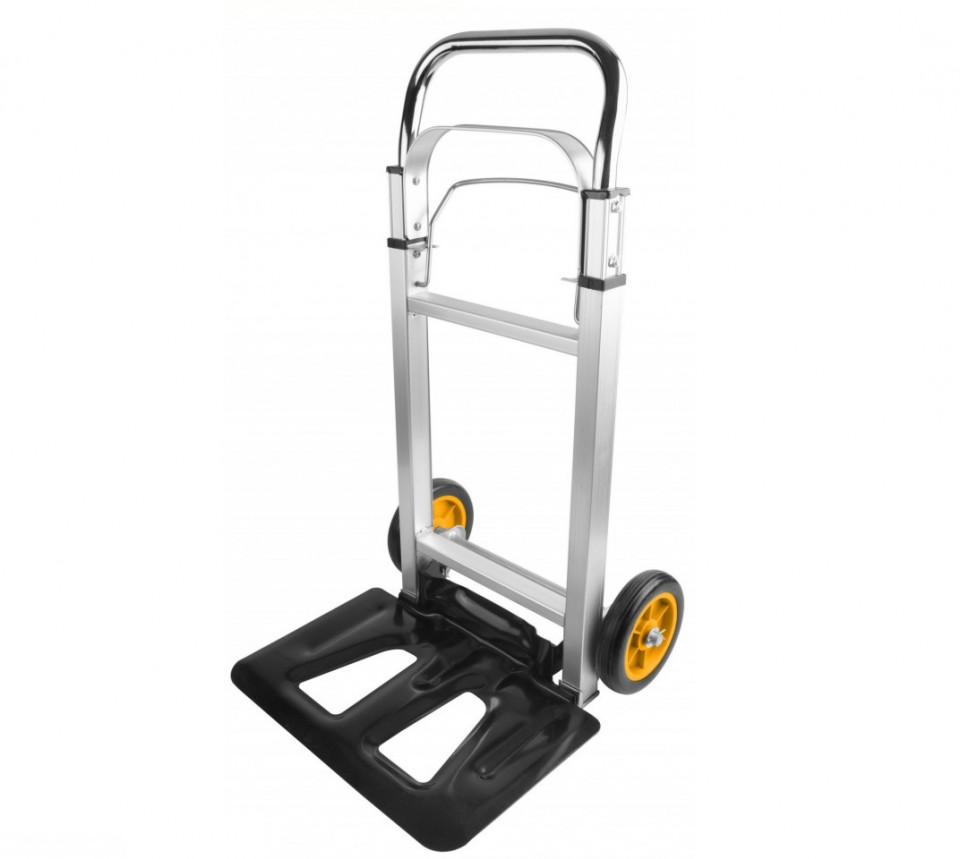 Liza de mana 2 roti, Carucior platforma rabatabila 39x25cm, Pliabila ...