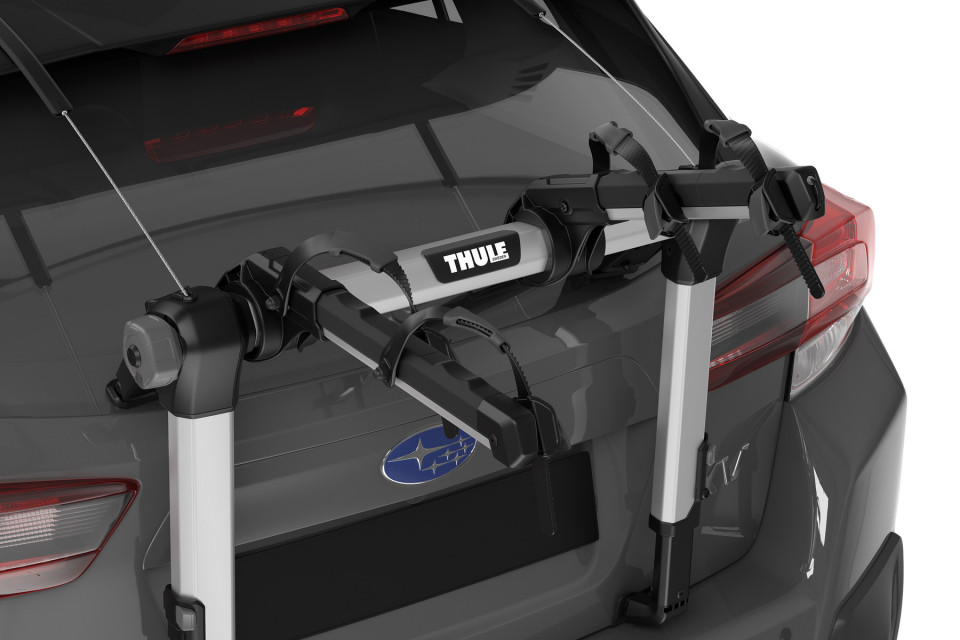 Suport bicicleta Thule OutWay Hanging 2 - cu prindere pe haion pentru 2 ...