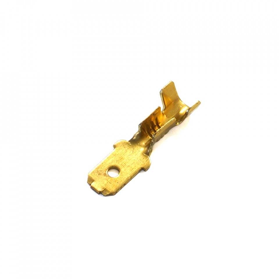 SET 100 PAPUCI ELECTRICI TERMINALI NEIZOLATI TATA 4.8X0.5MM
