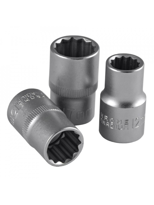 TUBULARA SCURTA BIHEXAGONALA XZN 1/2 19MM