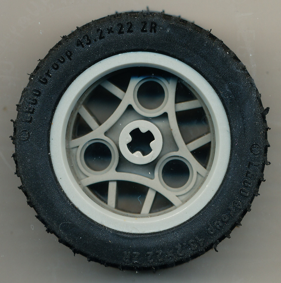 44292c02-9 Wiel 30.4mmx20mm met 3 pingaten en band 43.2x22 ZR (44292/ ...