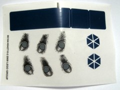 40196stk01 STICKER 40196 Shell Tanker NIEUW *0S0000