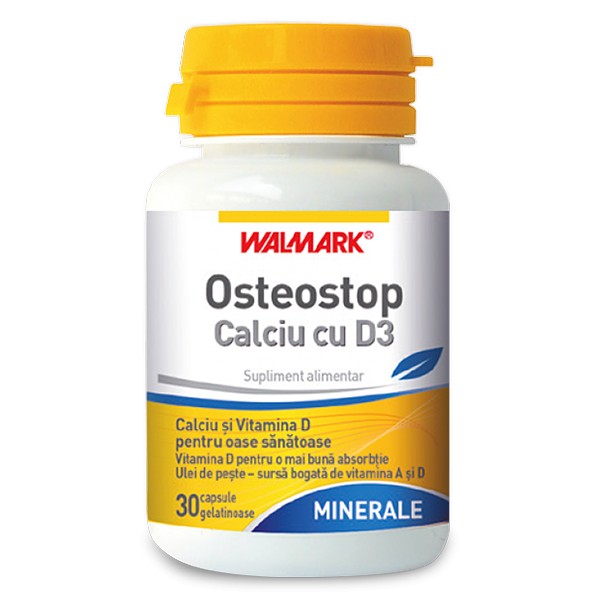 Calciu cu D3 30 cps, Pret: 28,45 RON