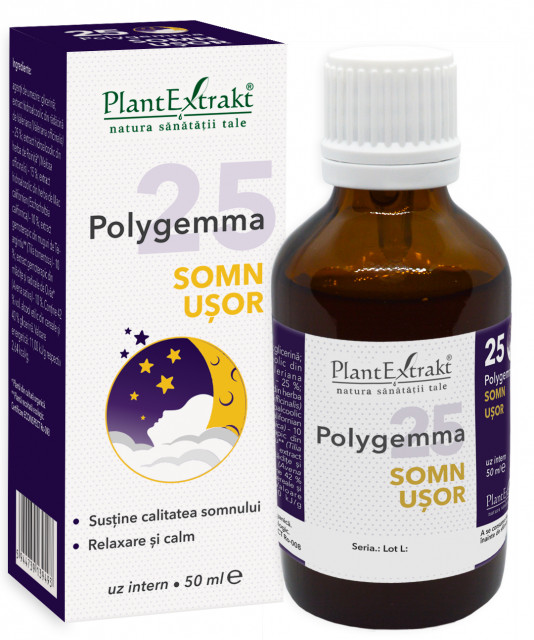 Polygemma - Somn Usor (nr. 25) - 50 ml, Pret: 28.8