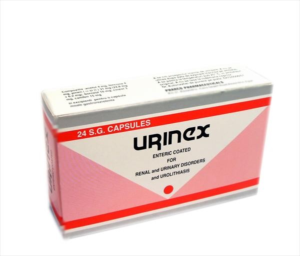 Urinex x 24 caps, Pret: 17.61