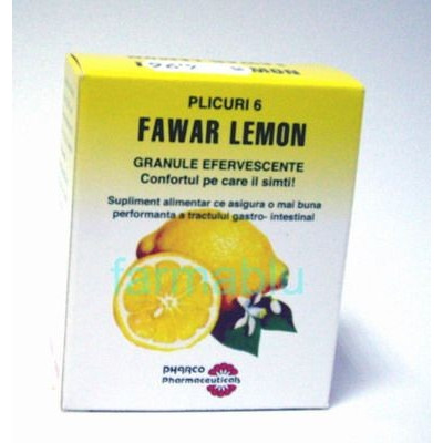 Fawar Lemon 6 pl., Pret: 10,10 RON