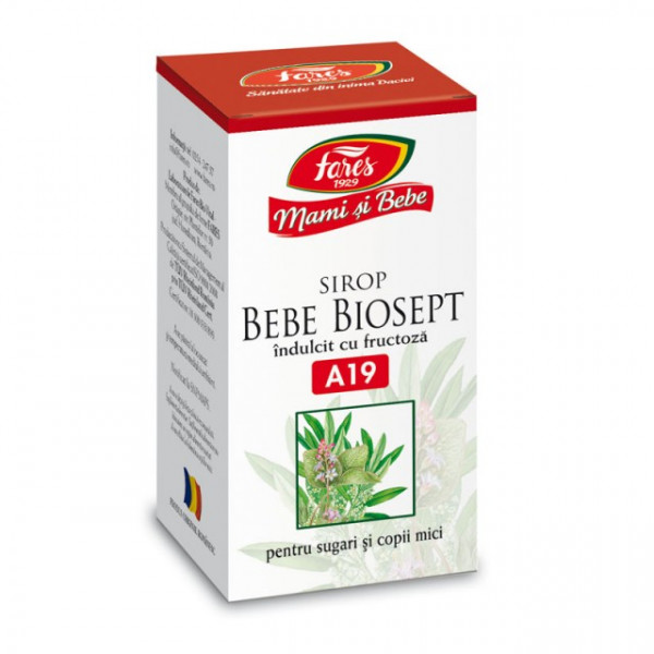 Sirop Biosept Bebe (Mami si Bebe) A19 - 100 ml Fares, Pret: 24.25
