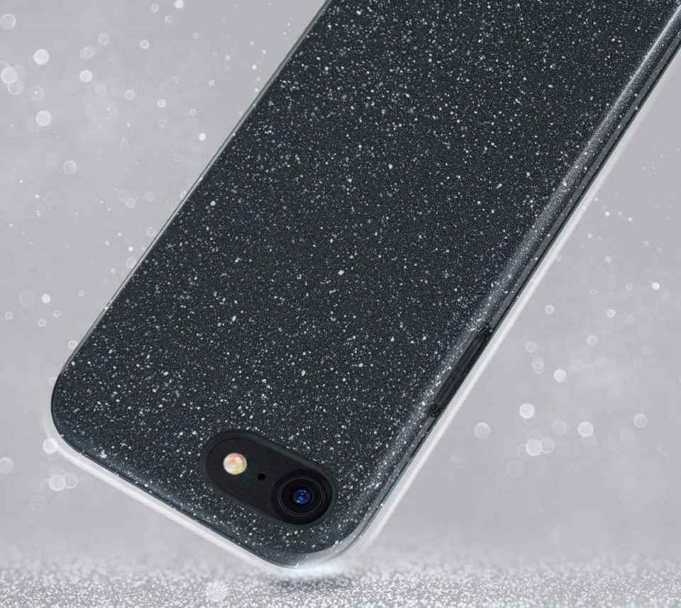 Husa iPhone 8 ultra slim din silicon, cu 3 straturi protective, Fashion ...