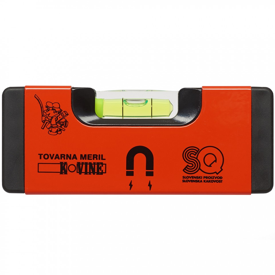 Libela alu magnetna 12cm Tovarna Meril