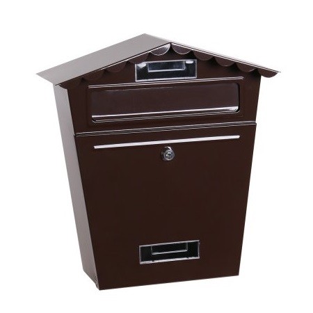 Poštansko sanduče braon 29x36x11cm Levior