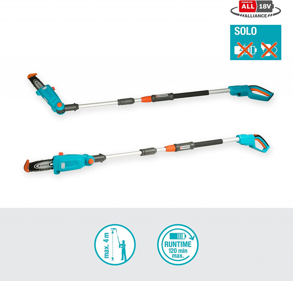 Akumulatorska teleskopska testera za grane 20/18V P4A accu GARDENA