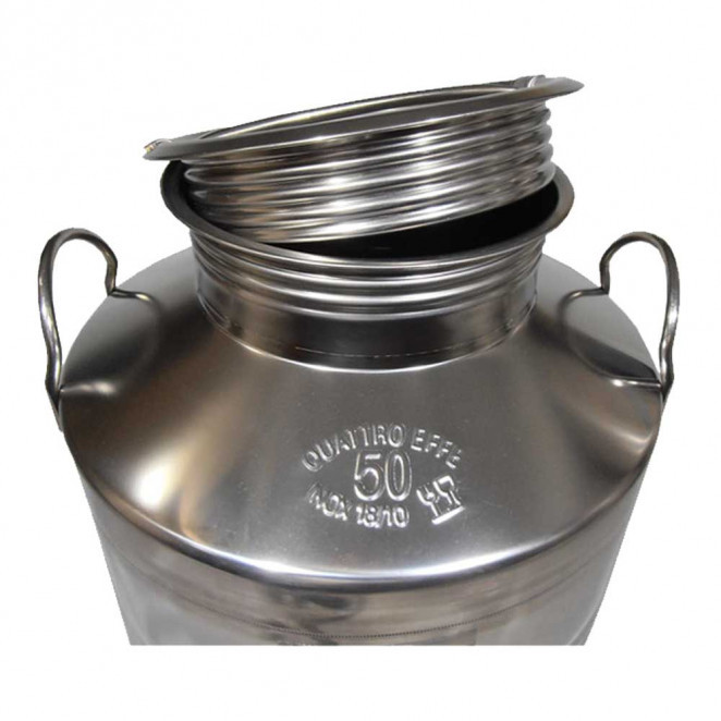 Inox posuda - bure sa ručkama 20L Quattro Effe