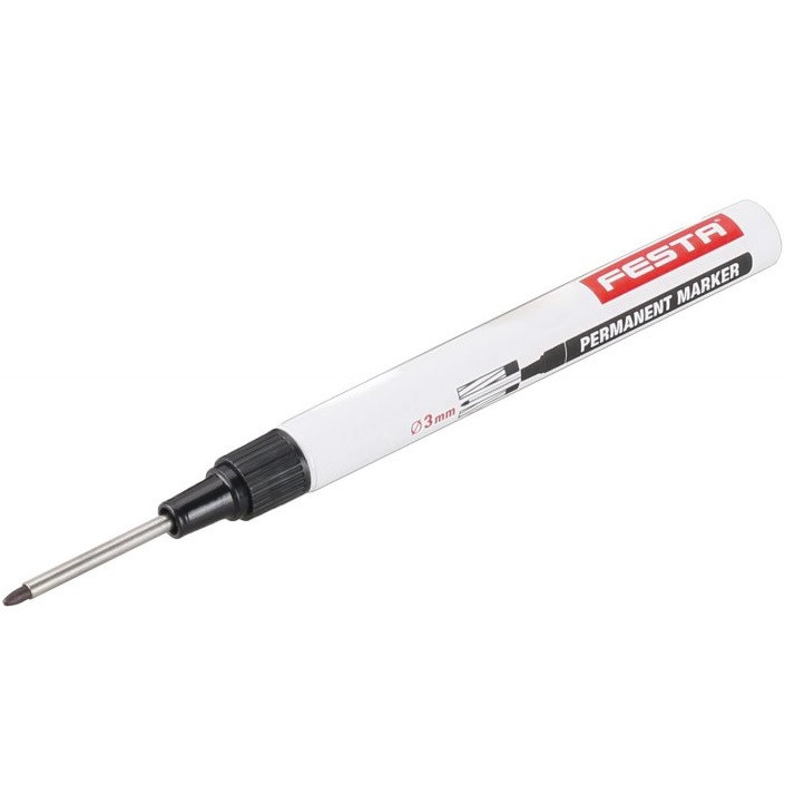 Marker permanentni tanki - crni FESTA