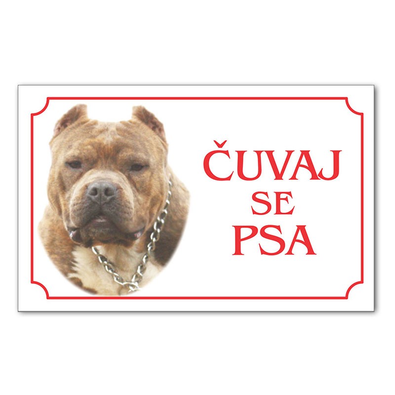 Tabla - čuvaj se psa