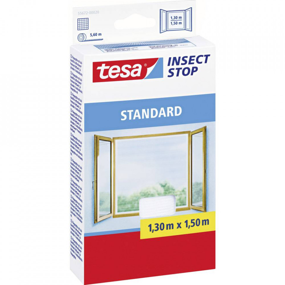 Komarnik Sa Lepljivom Trakom Beli 1 3x1 5m TESA