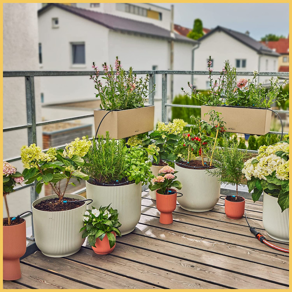 Balkonski set kap po kap za navodnjavanje saksija Mikrodrip GARDENA