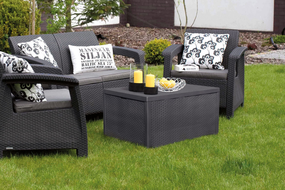 Baštenski set corfu II box - grafit KETER