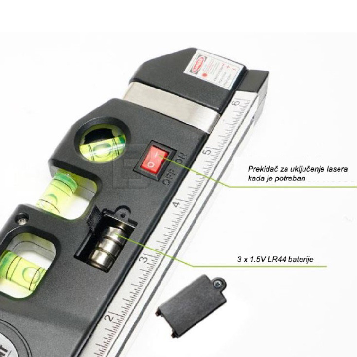 Laserska libela 4u1 ProsKit