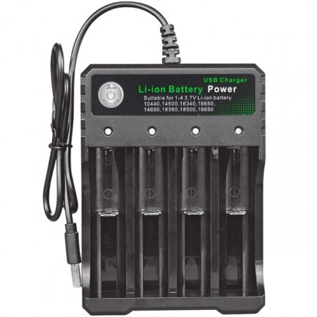 Univerzalni USB punjač Li-ion akumulatora - baterija