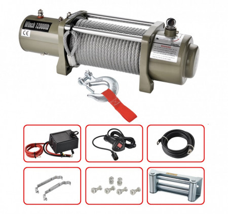 Električno vitlo - čekrk 2000kg TOHO