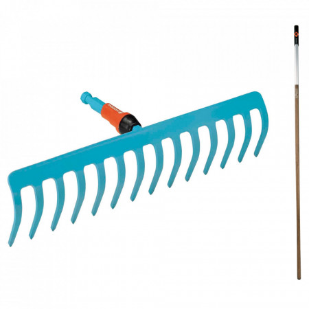 Metlica - grablje sa drškom podesive set 130cm GARDENA